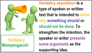 Example of Hortatory Text: The Importance of Speaking English - English ...