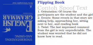Reading Flipping Book: Example of Spoof Text with Generic Structure ...
